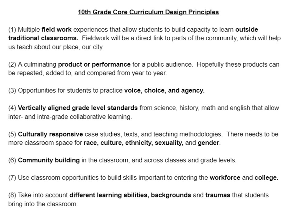 What Should Every 10th Grader Experience Common Ground
